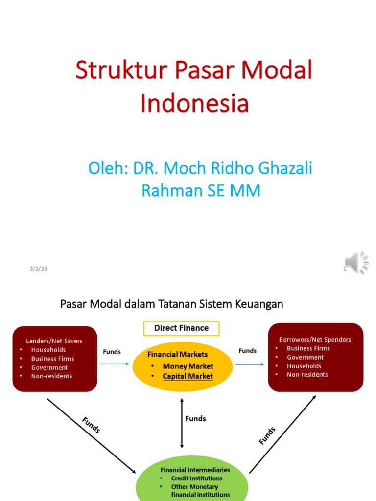 1-Struktur Pasar Modal Indonesia | PDF