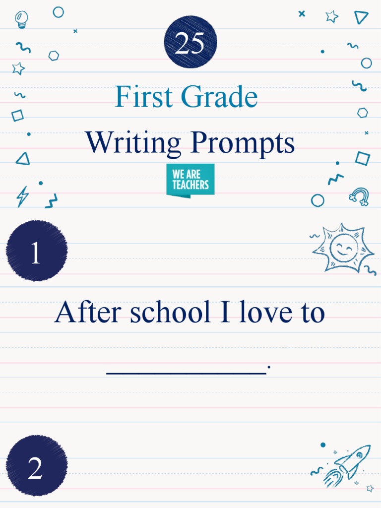 FirstGrade-Writing-Prompts | PDF