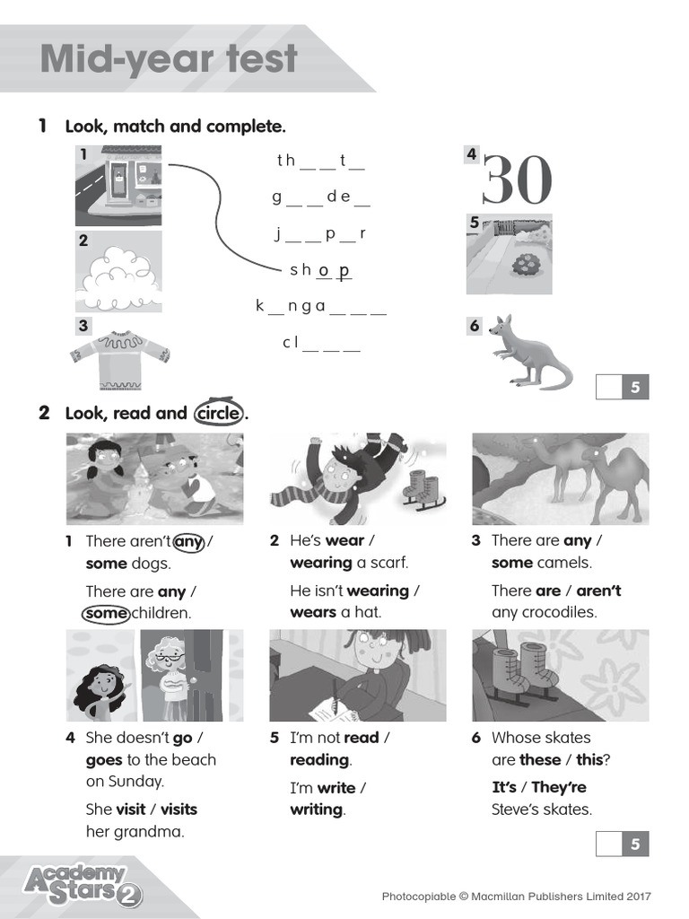 As TRC2 Mid-Year Test | PDF