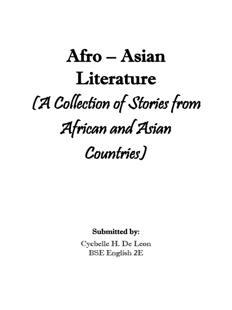 Afro-Asian Literature Collection of Stories | PDF | Hansel And Gretel ...