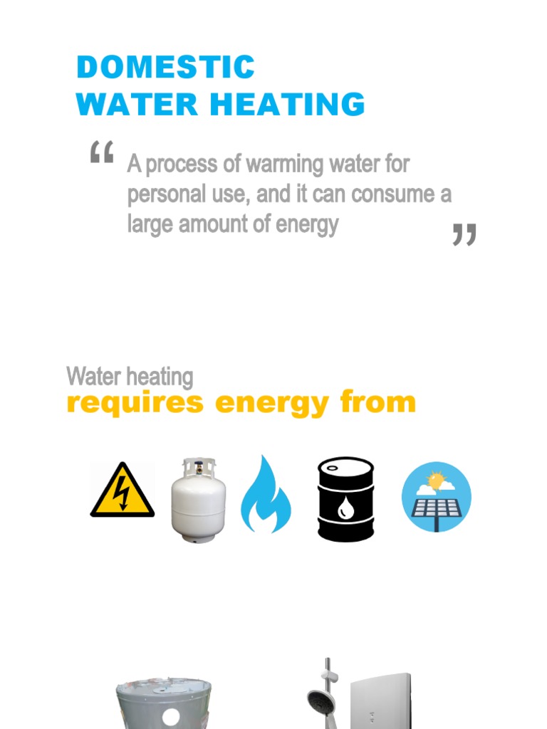 Types of Water Heater | PDF