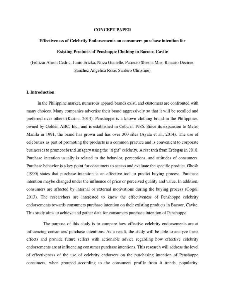Concept Paper | PDF | Sampling (Statistics) | Survey Methodology Concept Paper | PDF | Sampling (Statistics) | Survey Methodology