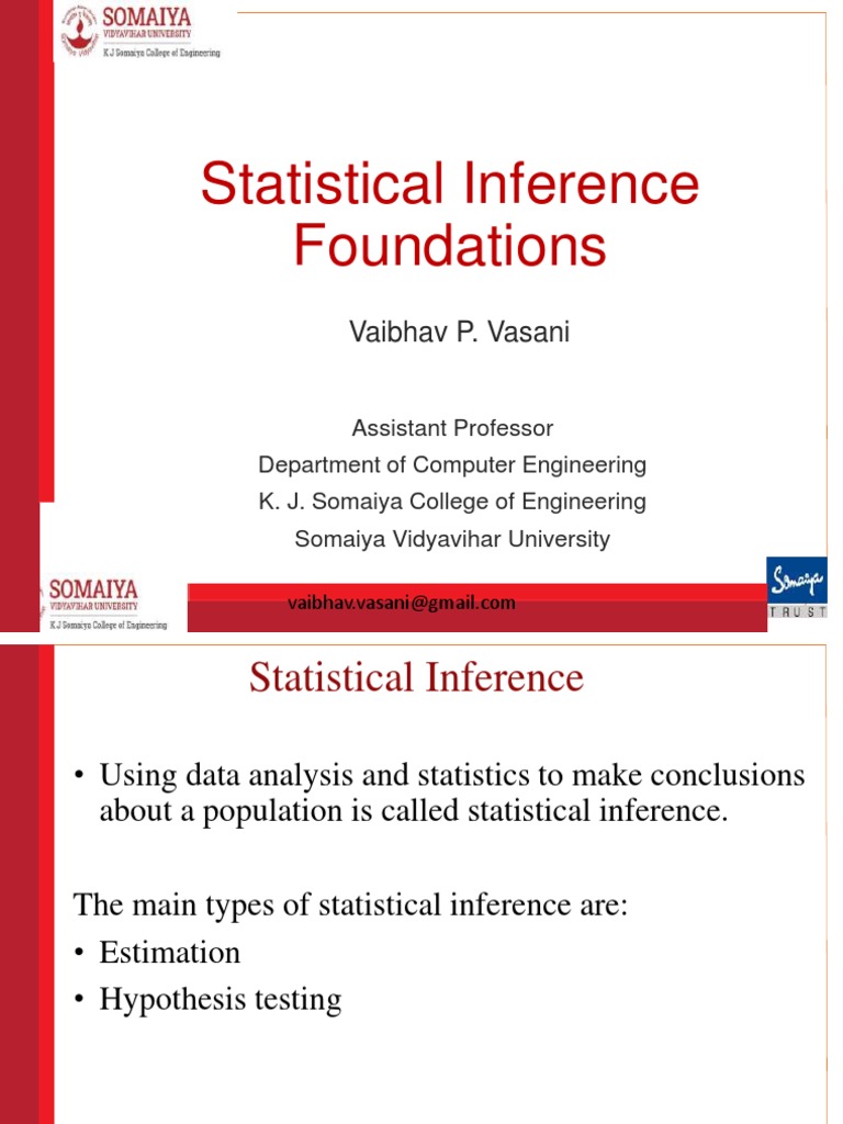 Statistical Inference Basics | PDF | Type I And Type Ii Errors ...