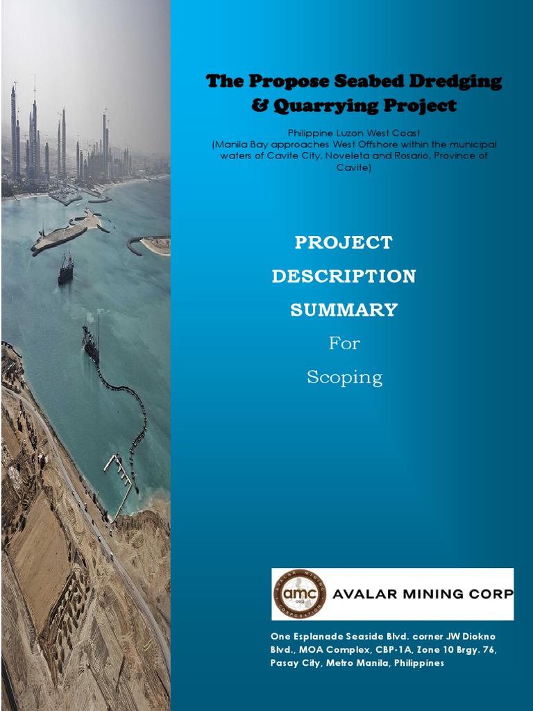 PDS Avalar Mining Corp. | PDF | Dredging | Seabed
