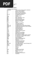 Magnesium Medical Abbreviation Guide | PDF | Magnesium | Blood Plasma