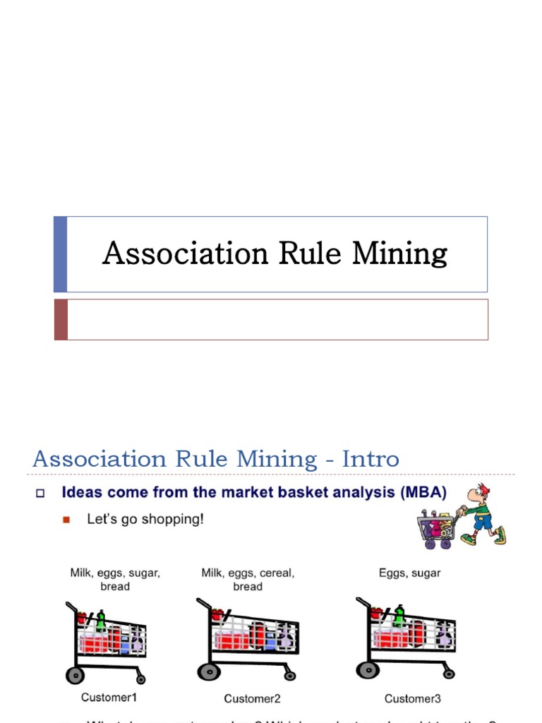 Association Rule Mining Spring 2022 | PDF | Data Management | Information Science