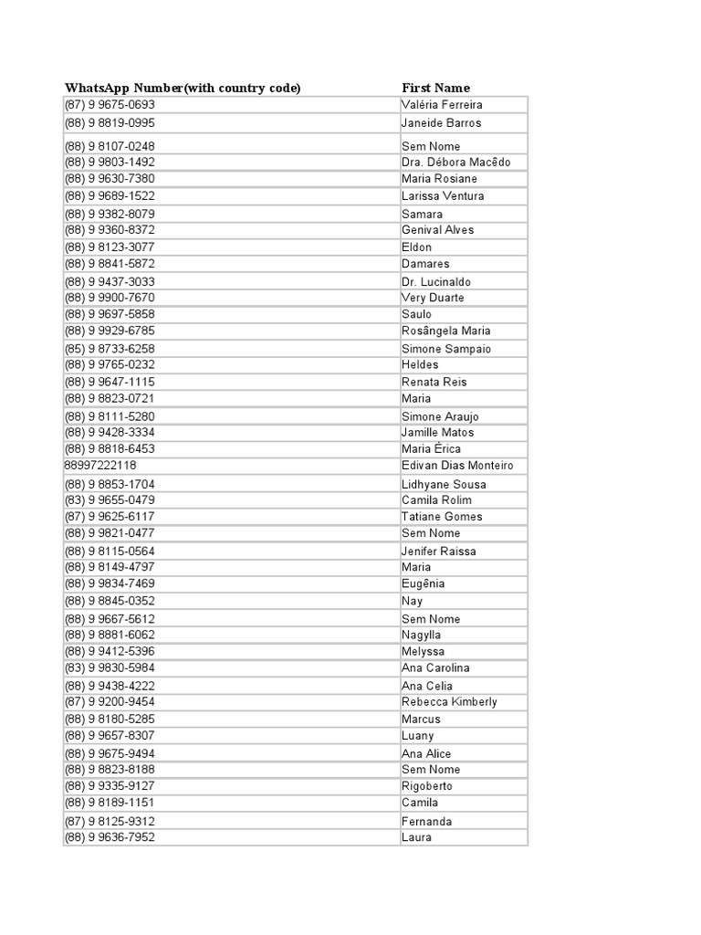Wa Plus Sender Template | PDF