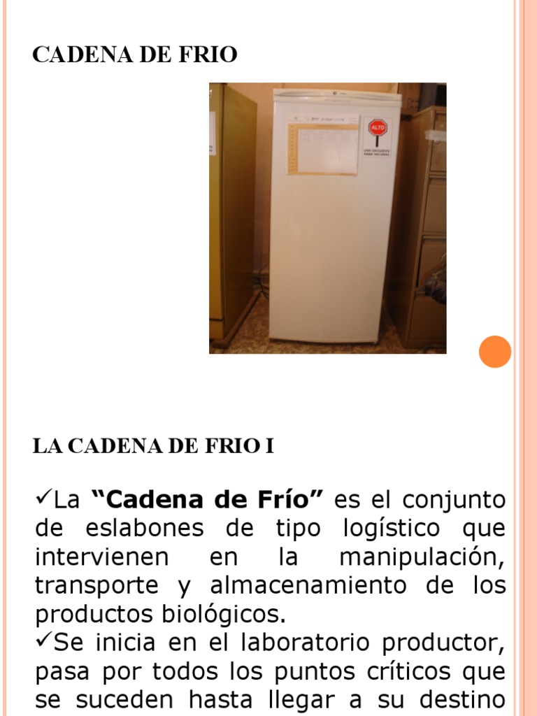 Cadena de Frio | PDF