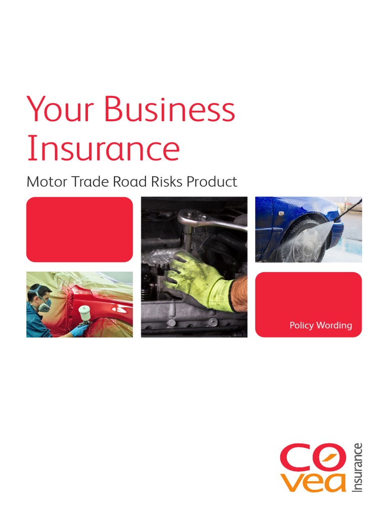 COVEA MT Road Risks Policy 06.23 | PDF | Insurance | Vehicle Insurance
