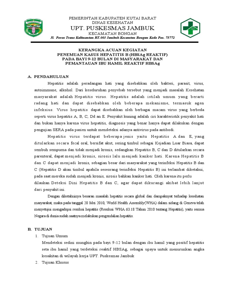 Kak Hepatitis B 2024-1 | PDF