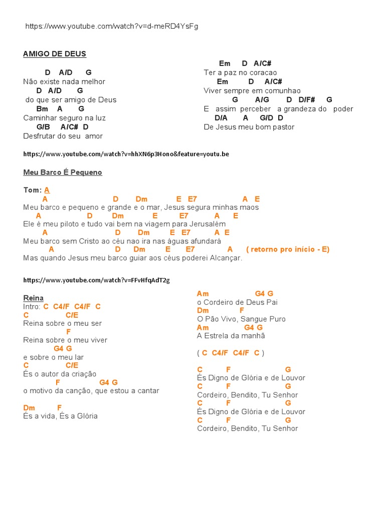 Cifra Louvor 01,04 | PDF | Jesus | Céu