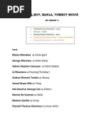 Acting Script Tagalog | PDF