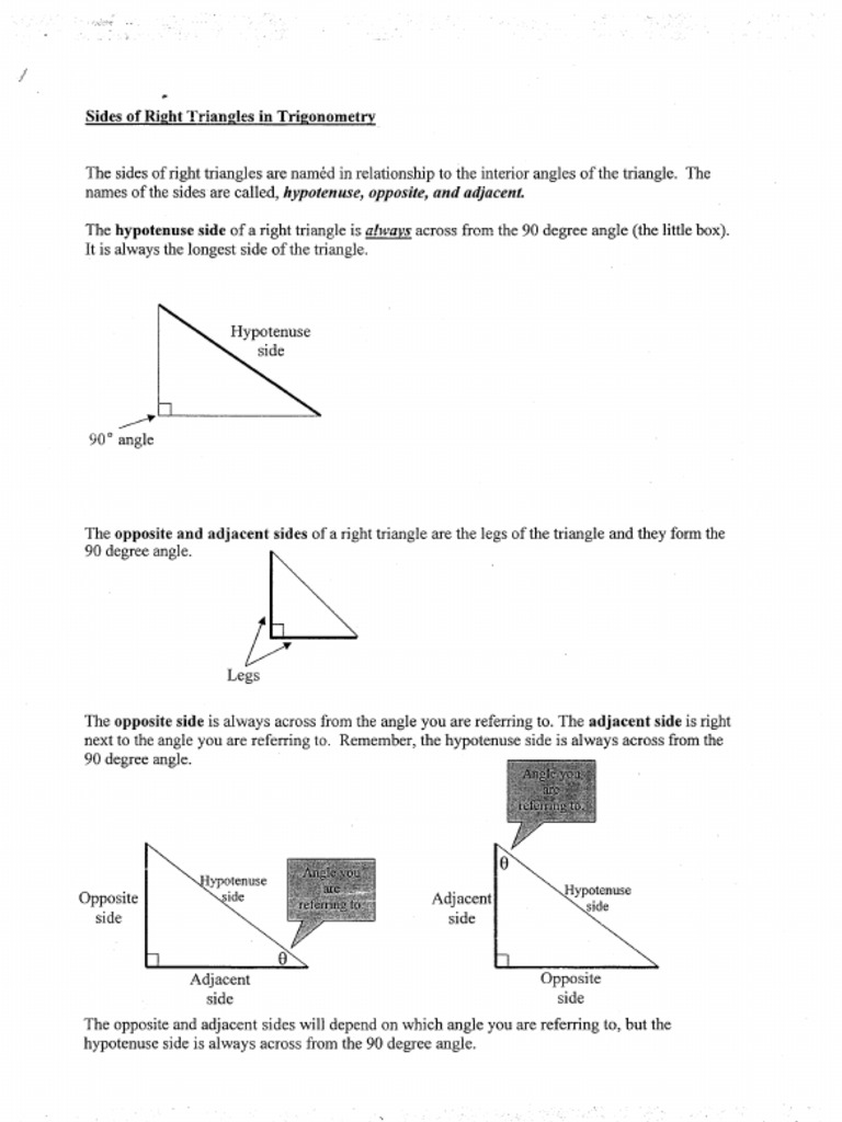 Lab Math Trig Sides | PDF Lab Math Trig Sides | PDF