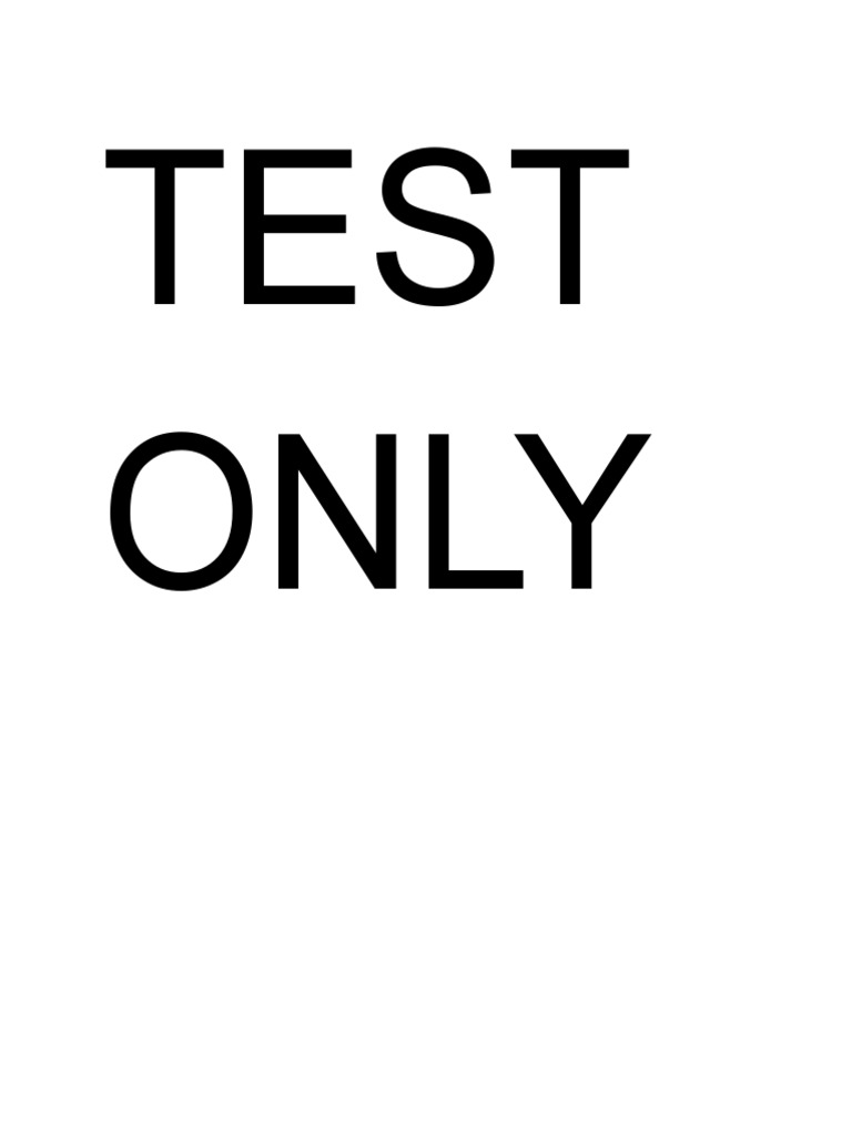 TEST FILE | PDF