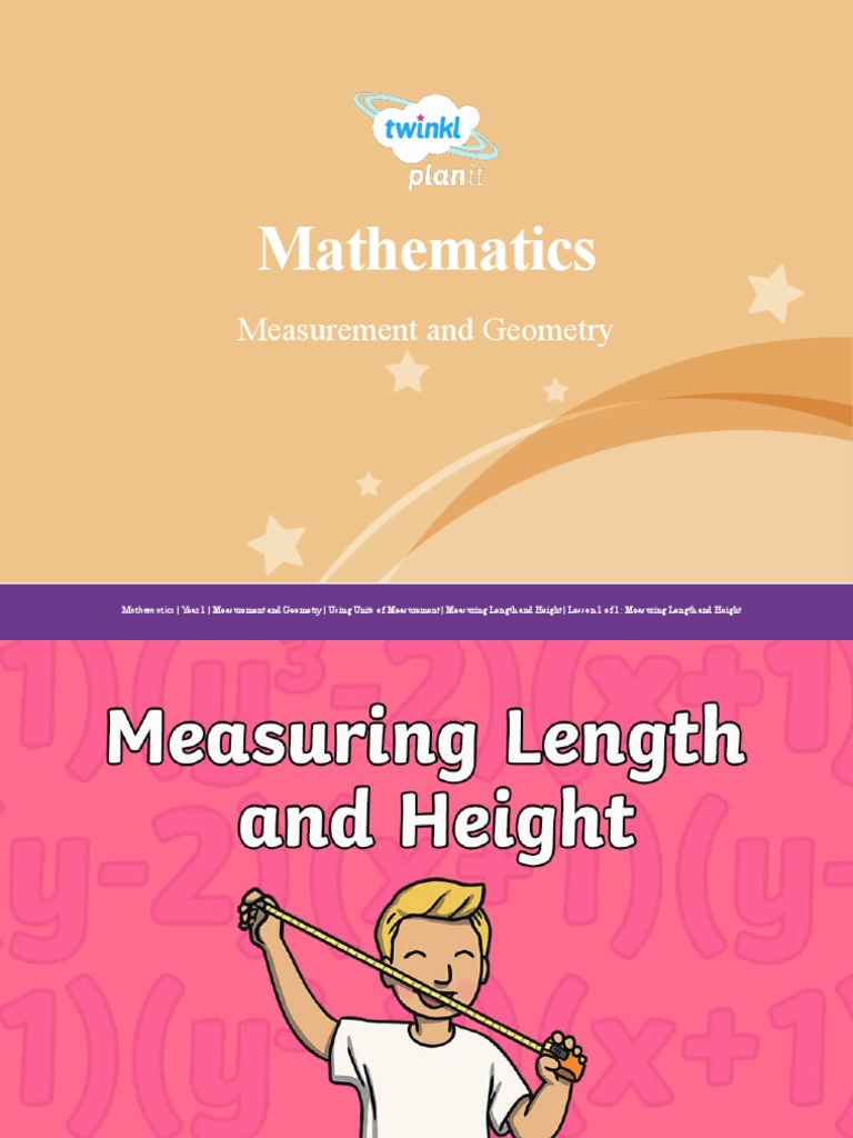 Measuring Length and Height in Class 1 | PDF | Length | Measurement