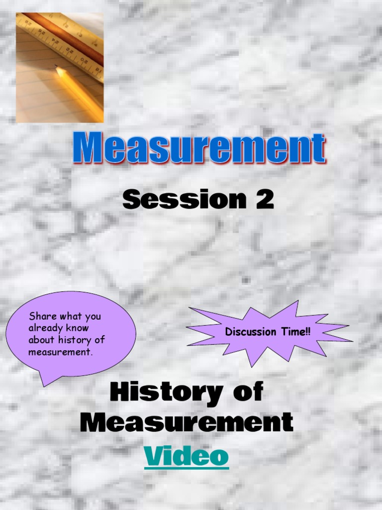 Measurement | PDF