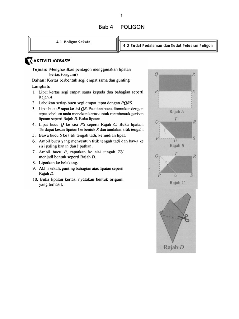 BAB 4 Poligon | PDF | Metode & Bahan Ajar