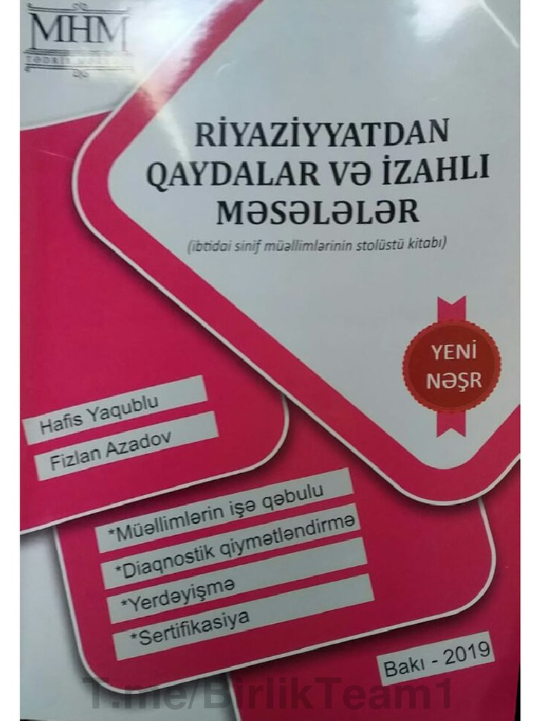 Qaydalar Riyaziyyat | PDF