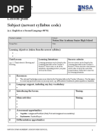 Cambridge Lesson Plan Template | PDF