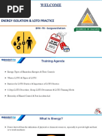 LOTO Checklist | PDF | Workplace | Working Conditions