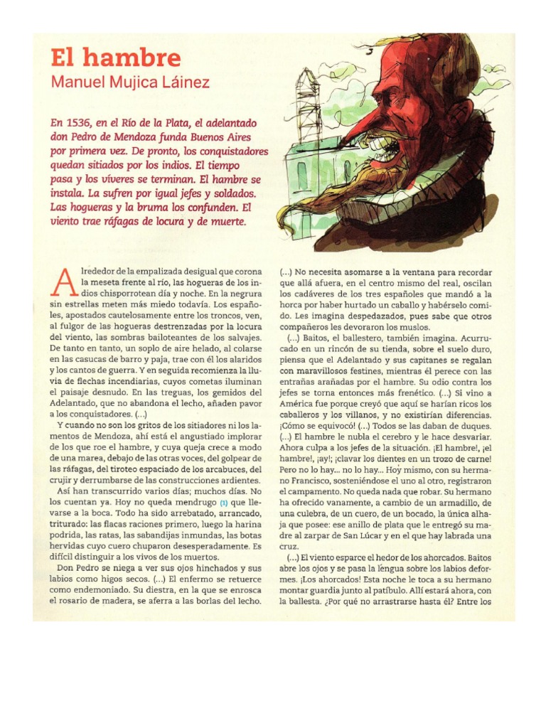 EL HAMBRE de Mujica Láinez | PDF