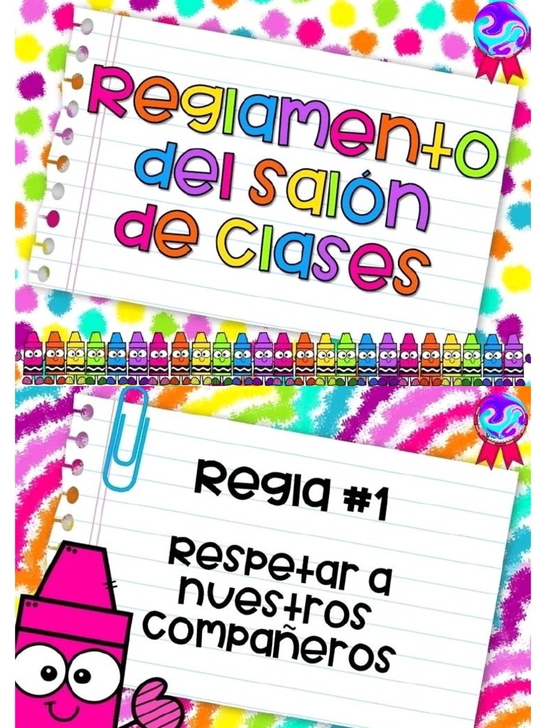 Reglamento Del Salón ?? | PDF