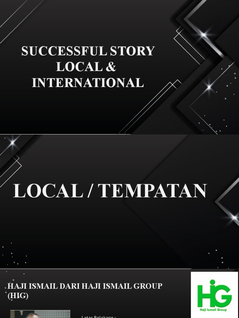 Successful Story Local & International | PDF