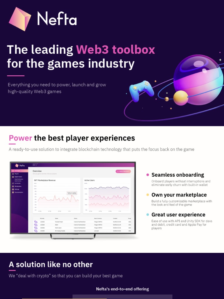 Web3 Toolbox for Game Development | PDF
