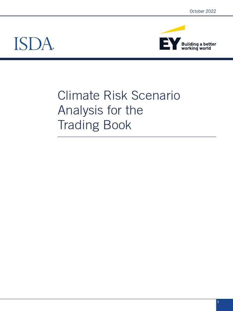 Climate Risk Analysis for Trading Books | PDF | Risk | Scenario Planning