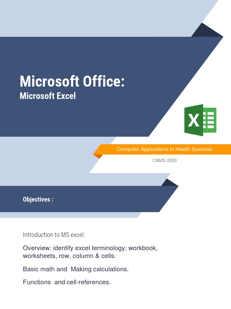 MS Excel 3 | PDF | Microsoft Excel | Worksheet