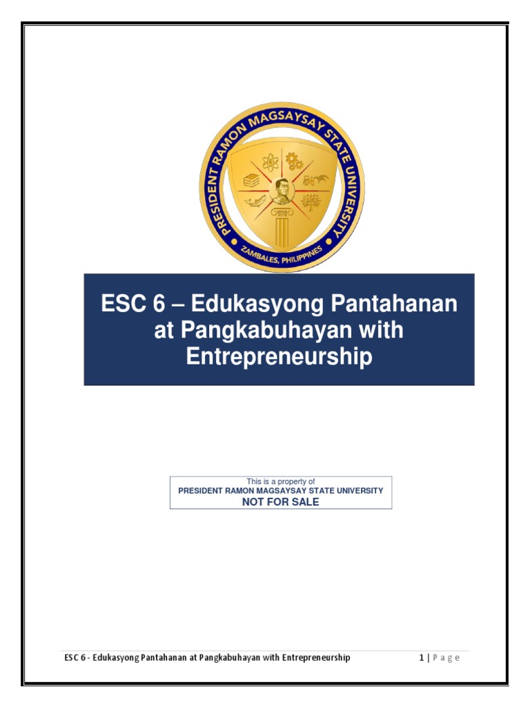 Edukasyong Pantahanan at Pangkabuhayan With Entrepreneurship | PDF | Pest (Organism) | Agriculture