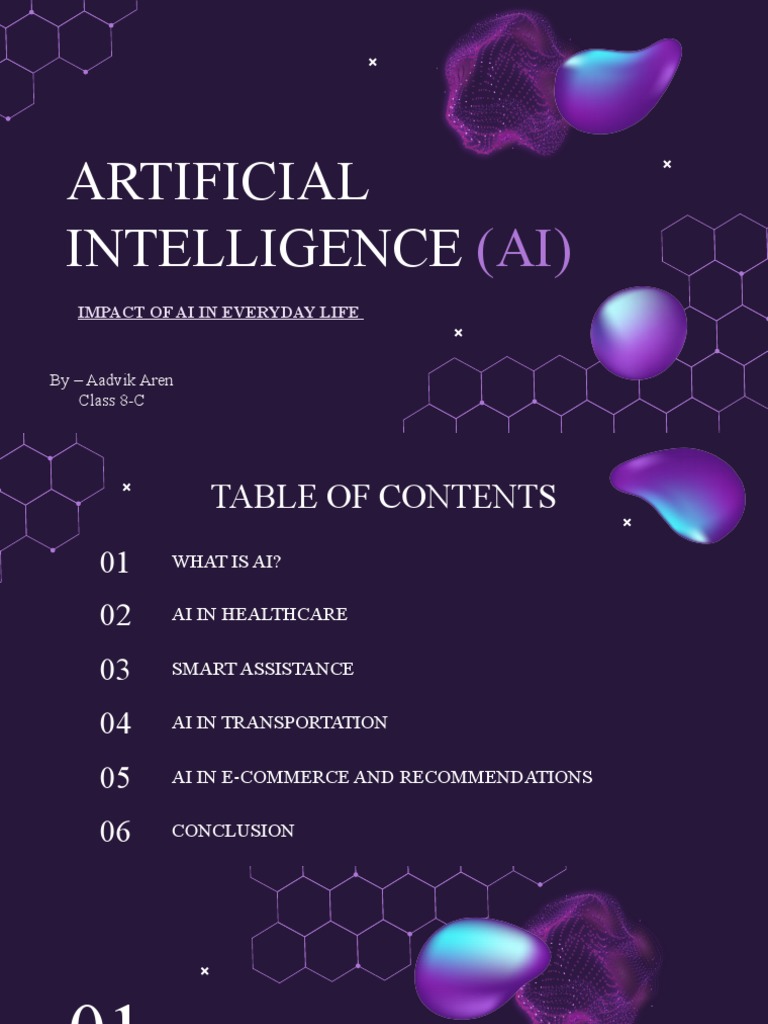 Imapct of AI on Everyday Life | PDF | Artificial Intelligence ...
