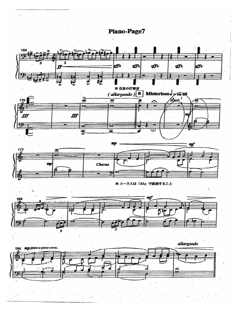 Coro sección Hymn to the Sun with the Beat of the Mother Earth - Parts ...