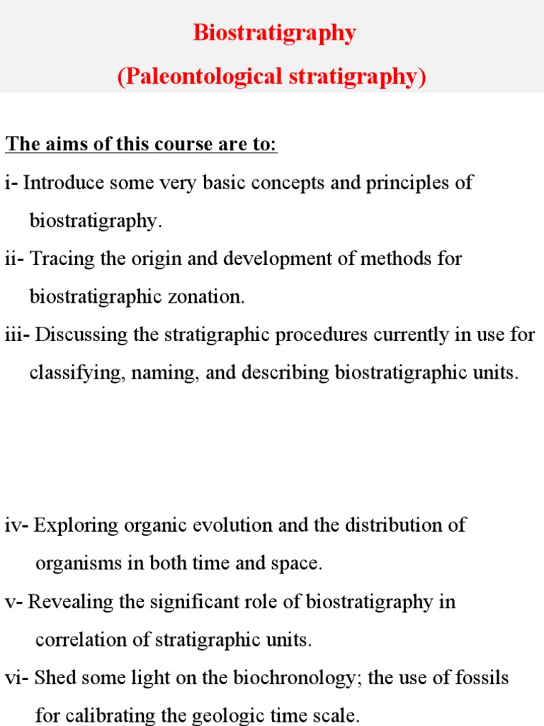 5_Principle_of_Biostratigraphy | PDF
