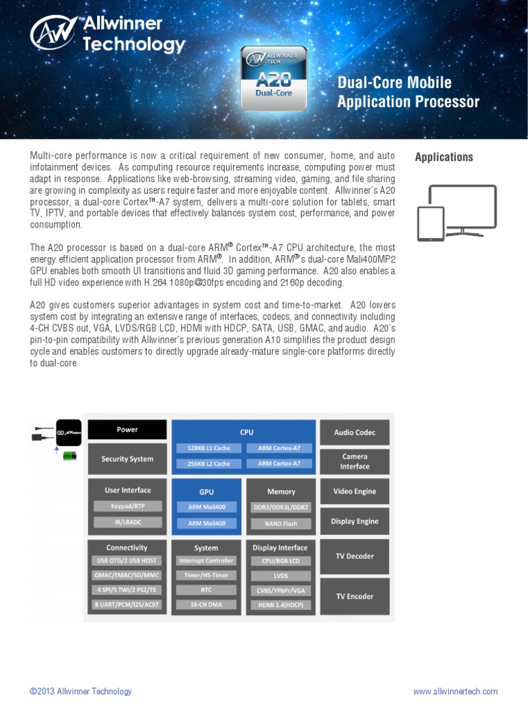A20 processor | PDF