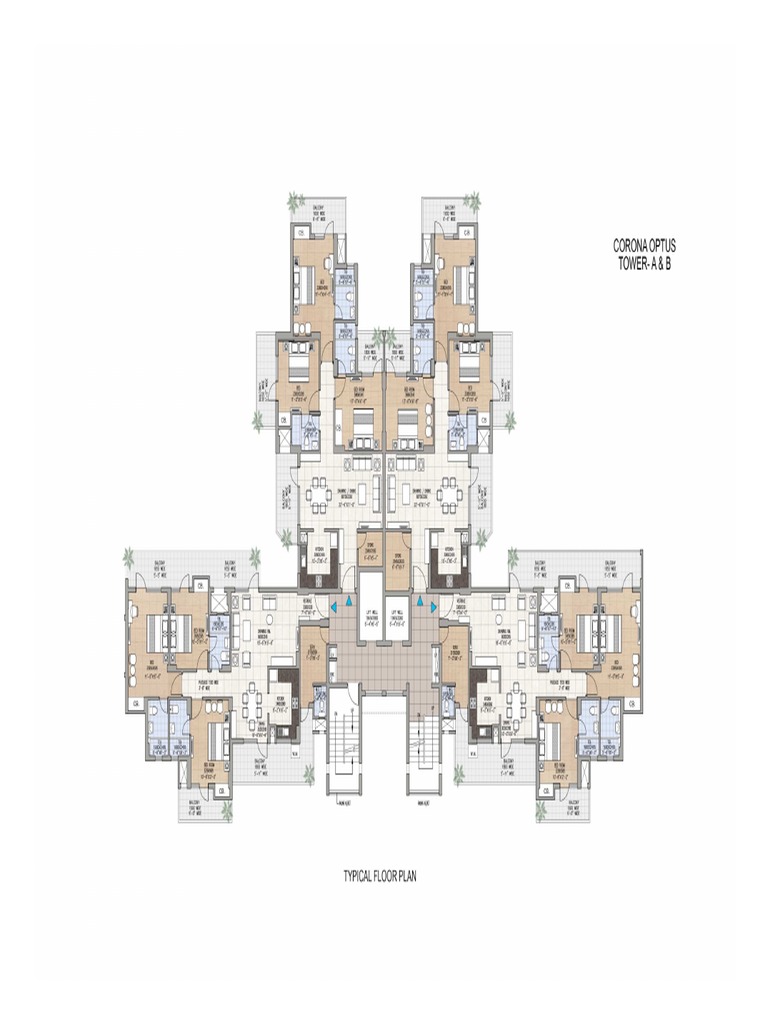 Floor Plans TOWER A & B | PDF