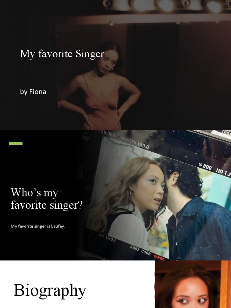 My Favorite Singer, Laufey | PDF