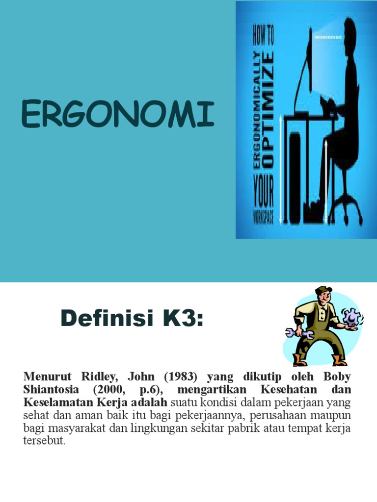 Konsep Ergonomi | PDF