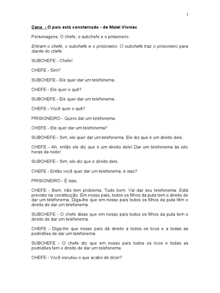 Direito de Telefonema Negado | PDF