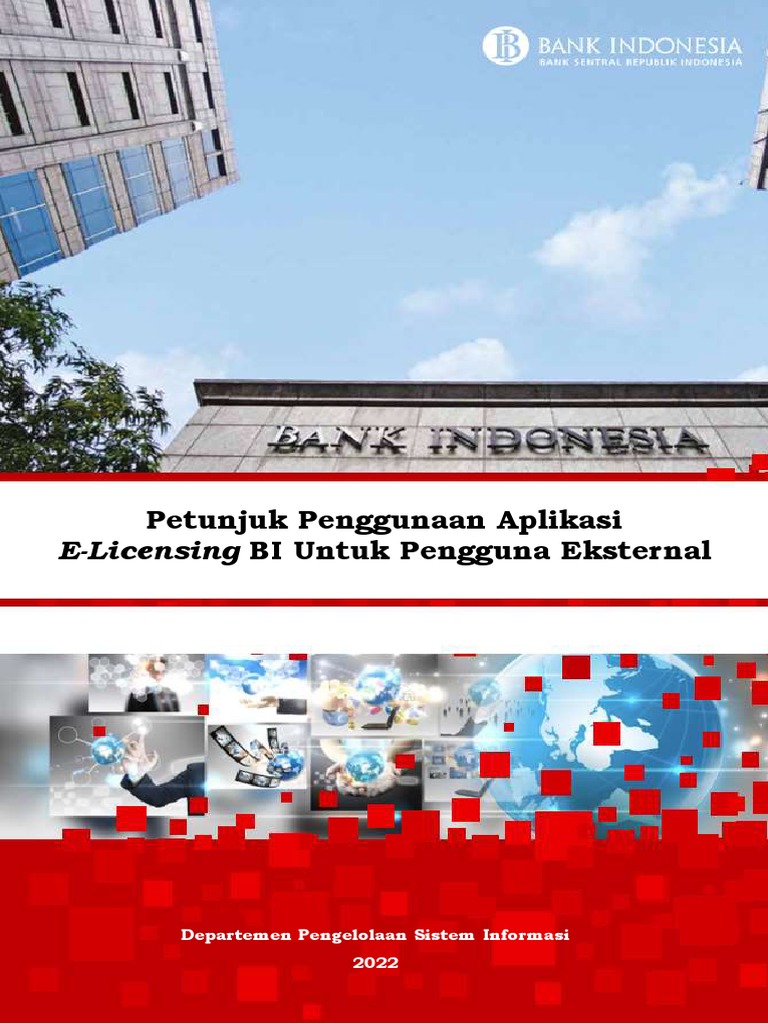 Petunjuk Penggunaan Aplikasi E-Licensing | PDF