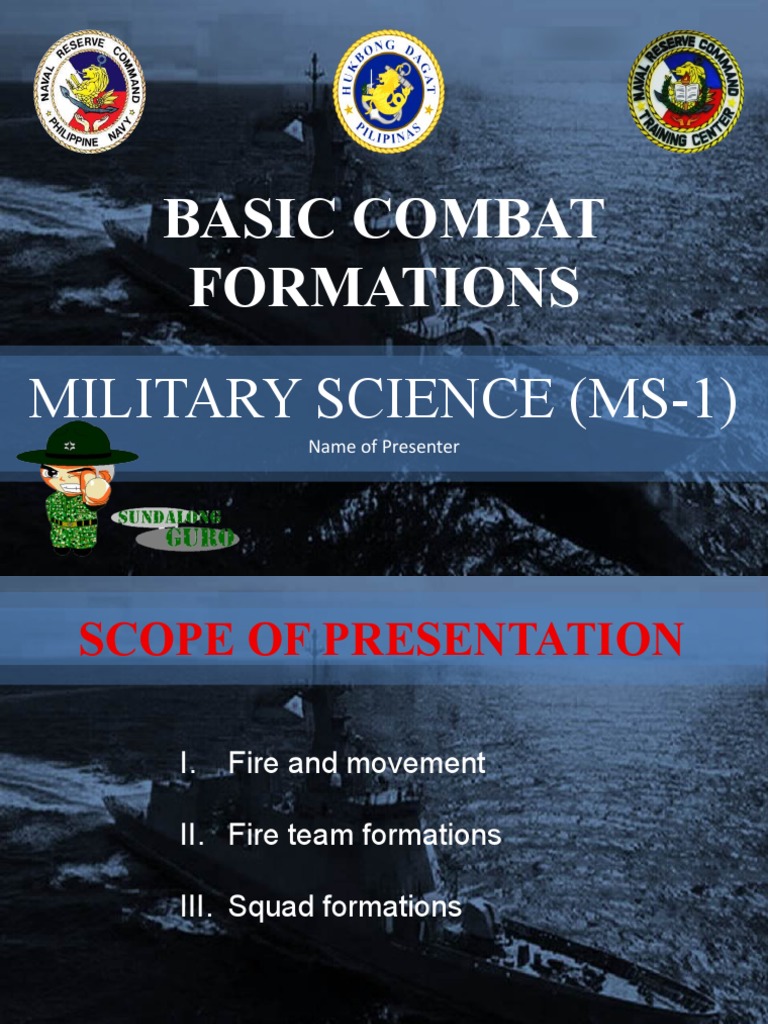 Basic Combat Formationok | PDF | Military Organization | Securities