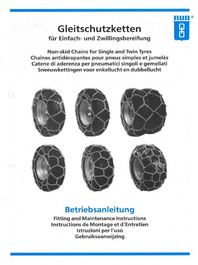 Manual Cadenas RUD | PDF