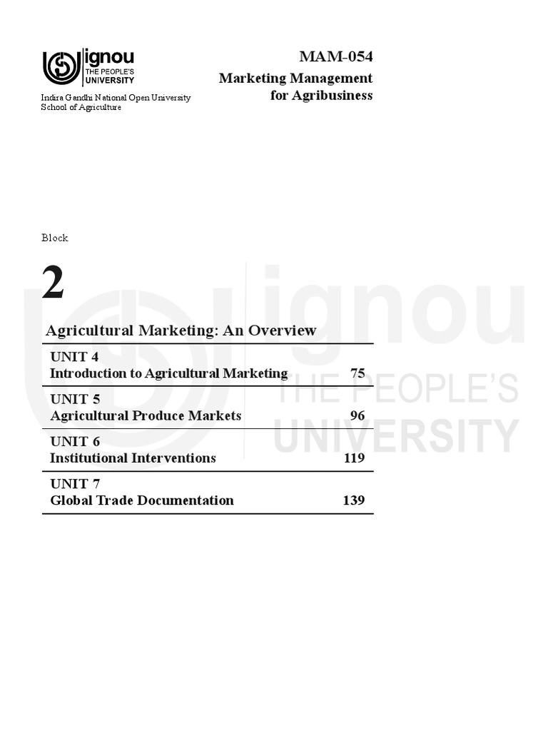 MAM 054 Block-2 | PDF