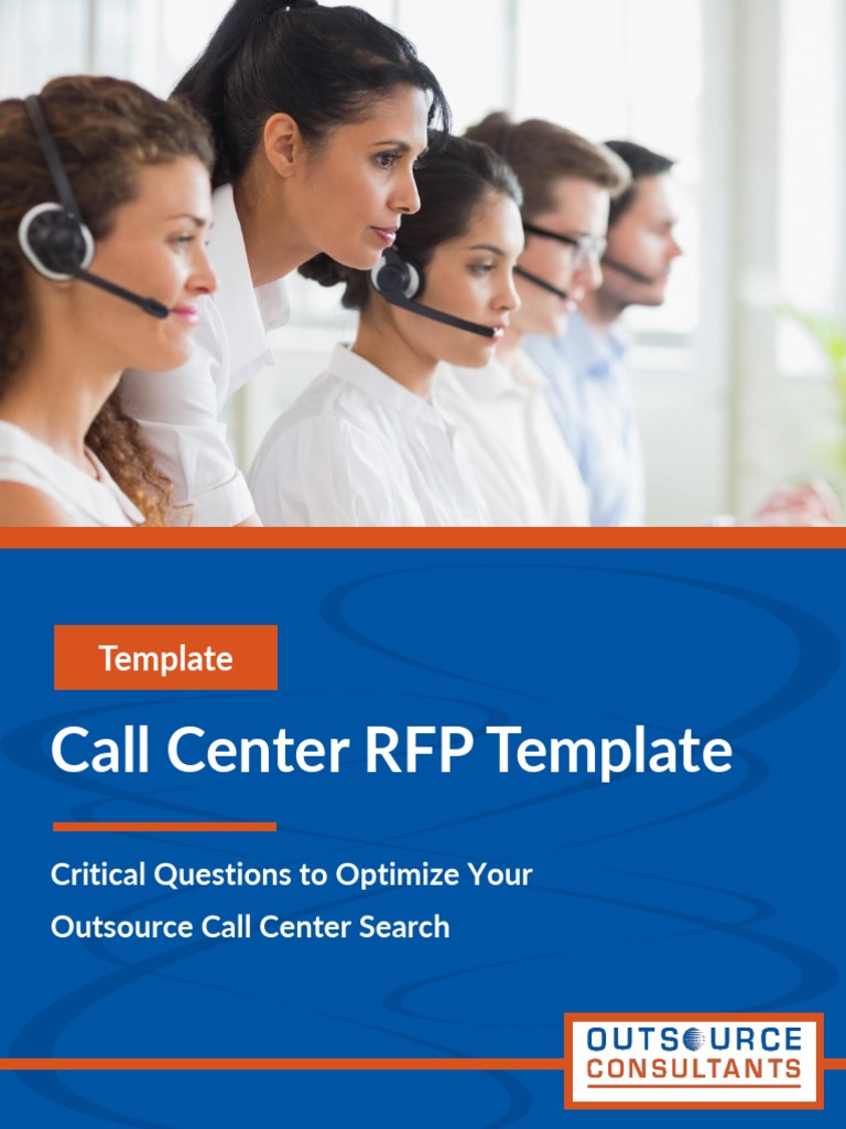 Call Center RFP Template | PDF | Call Centre | Outsourcing