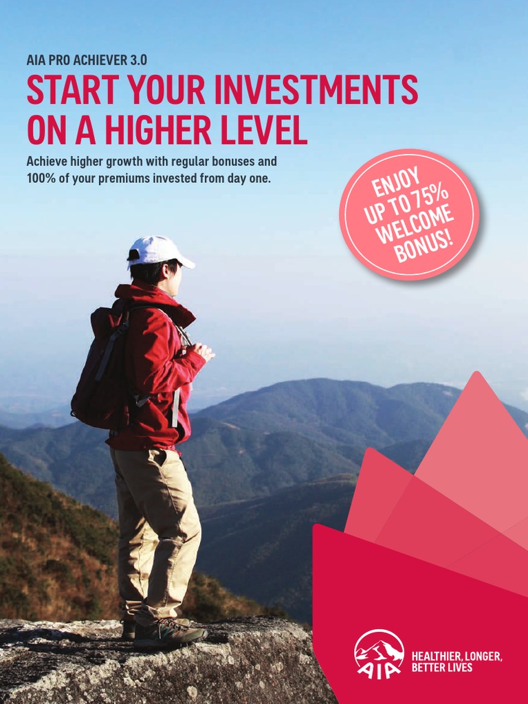 AIA Pro Achiever 3.0 Investment Overview | PDF | Business | Finance ...