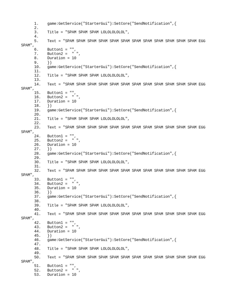 Dont Execute Spam Script | PDF Dont Execute Spam Script | PDF