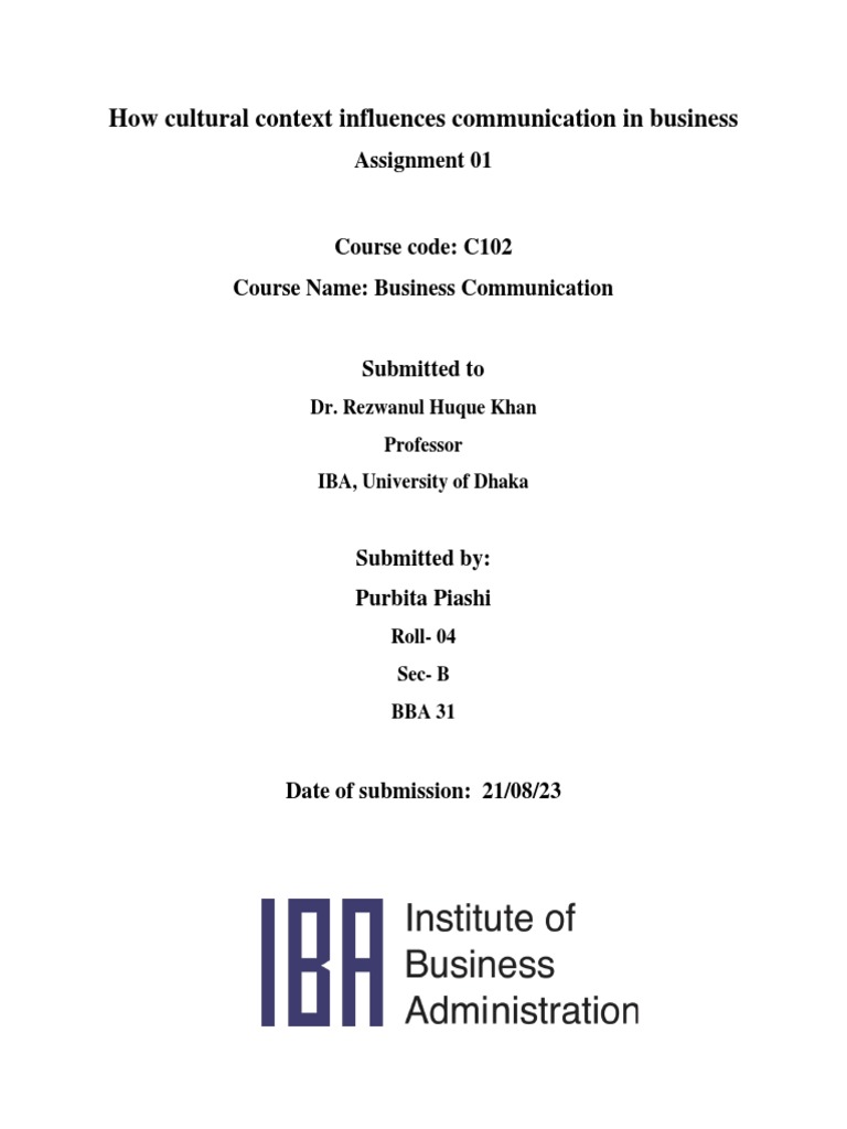 How cultural context influence communication in business | PDF | Negotiation | Communication