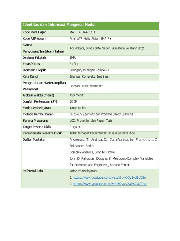 Final Ma Mat Adi Sma F+ 1 | PDF