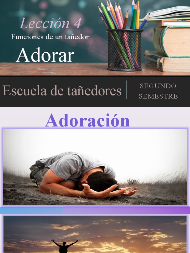 Leccion 4 Funciones de Un Tañedor Adorar | PDF | Abrahán | Salvación