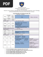 Kalendari Festave Zyrtare - 2024 | PDF